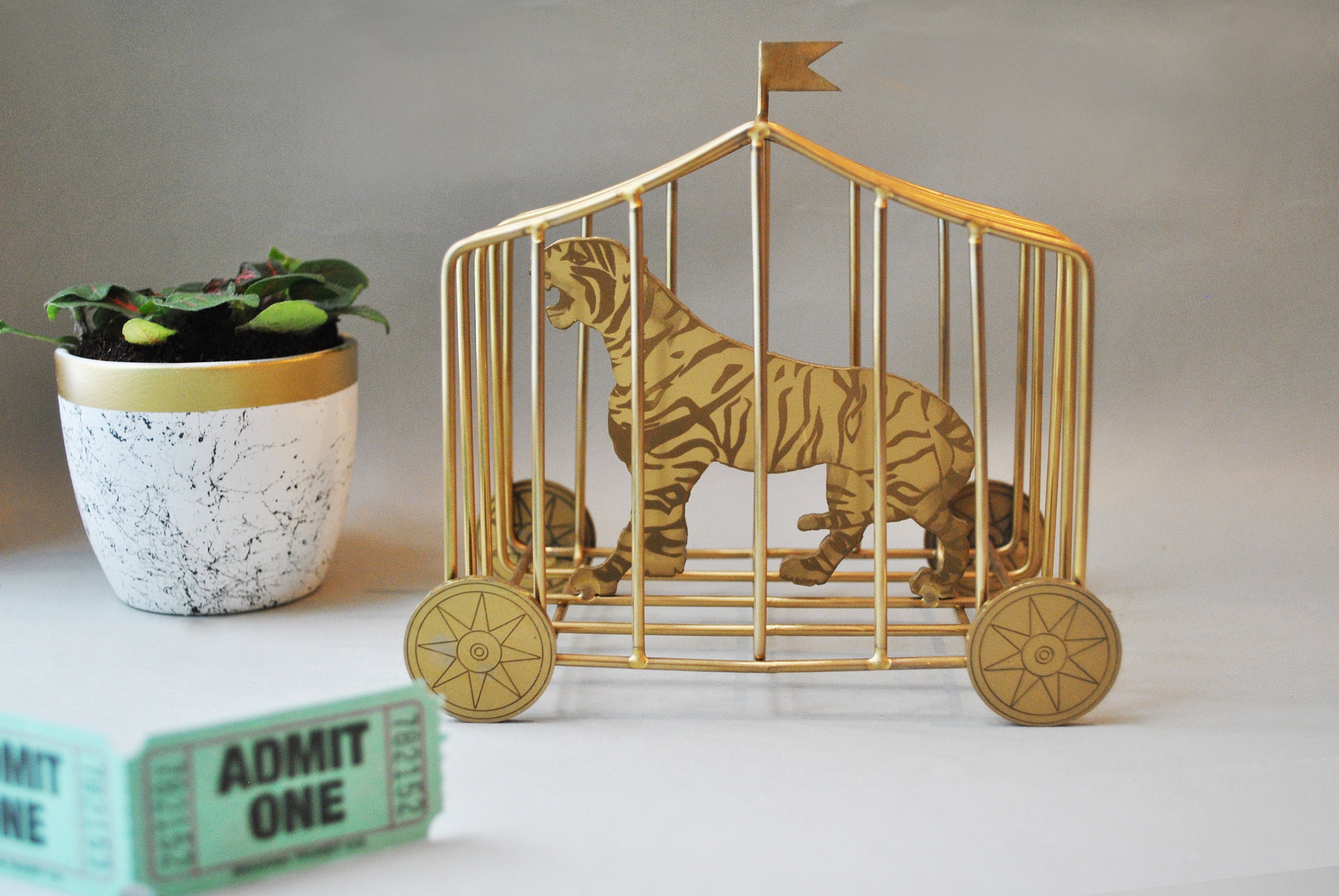 Tiger Toast Rack Unique Vintage Circus Carriage Toast | Etsy