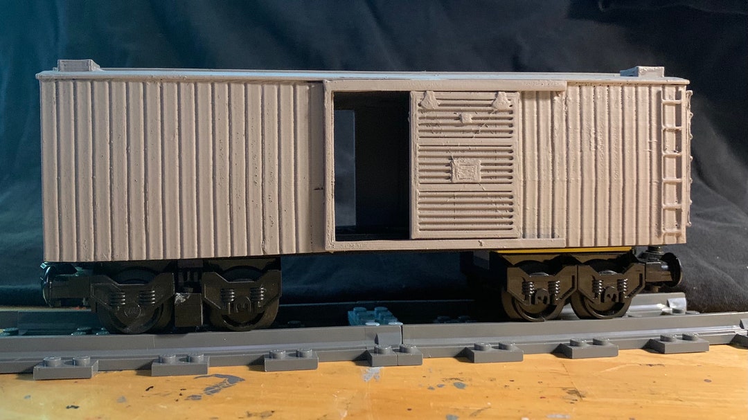 Boxcar Shell for Lego Trains (unfinished) - Etsy