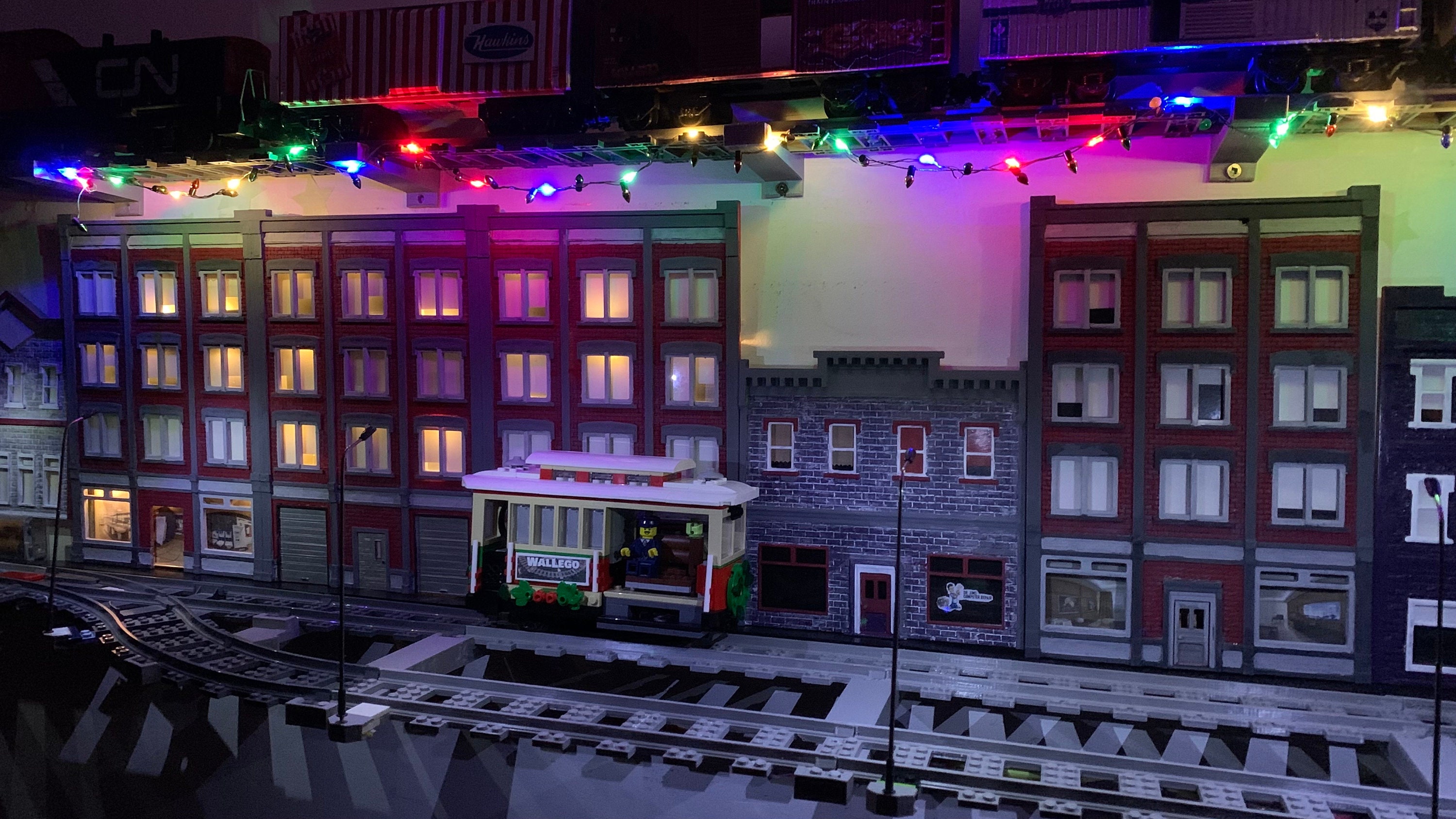 Train Bracket Shelf Layout for Lego Trains - Etsy