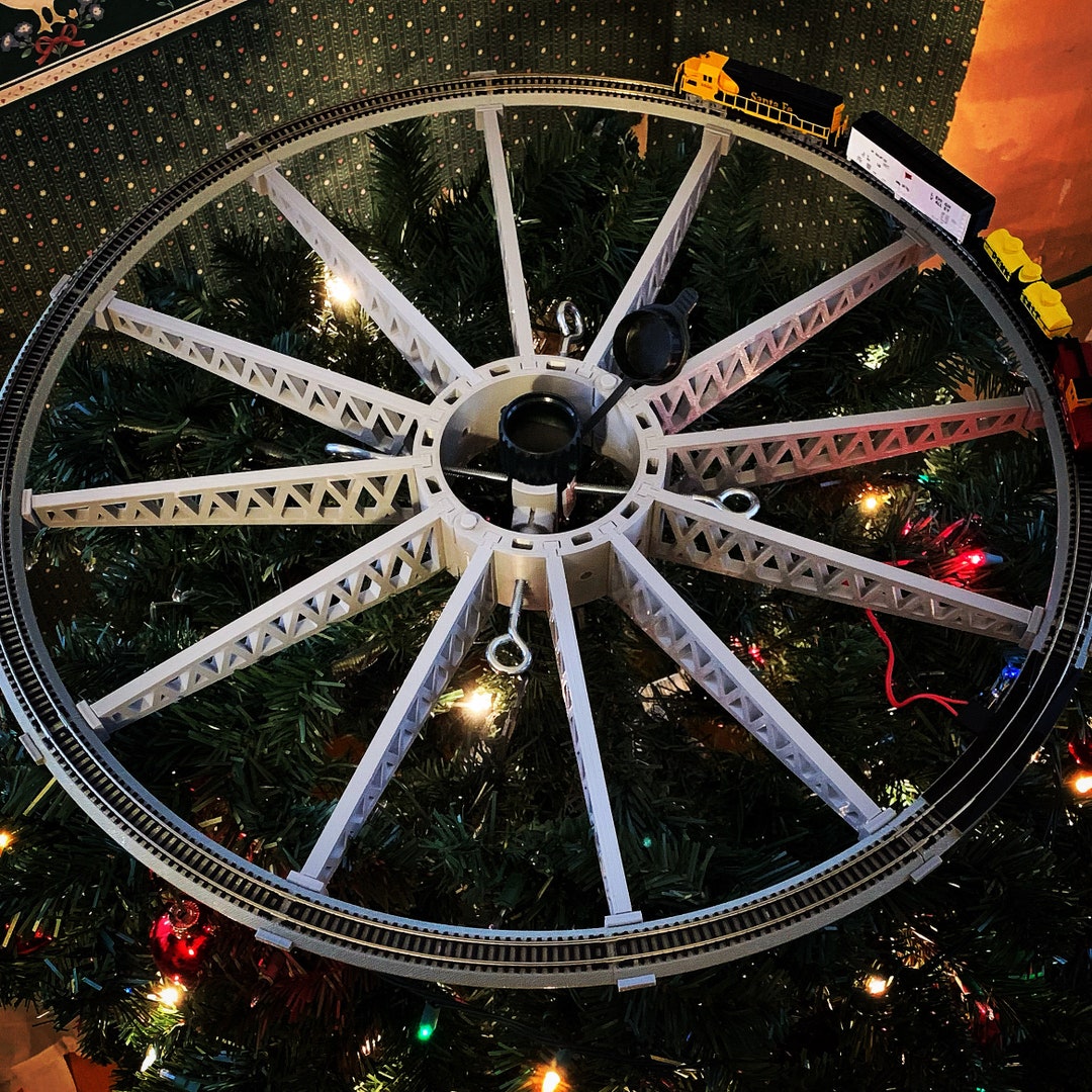 Christmas Tree Mount for N Scale E-Z Track - Etsy