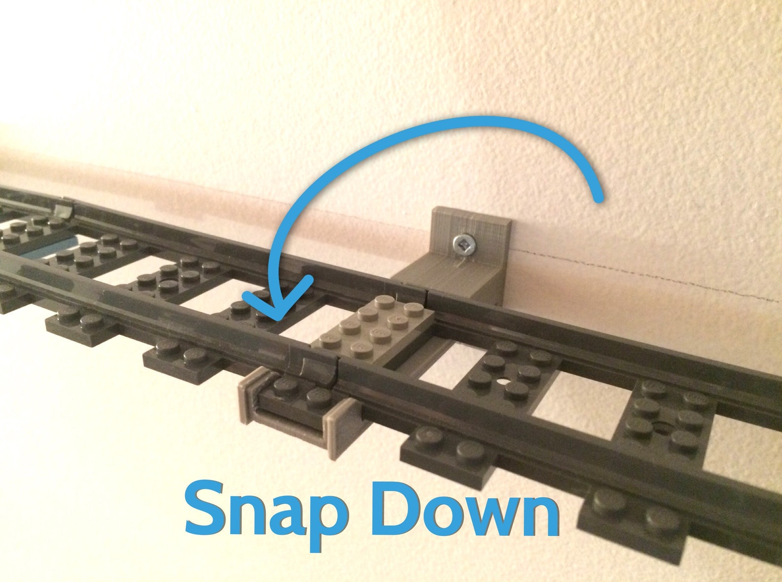 40 Lego Train Compatible Wall Brackets - Etsy