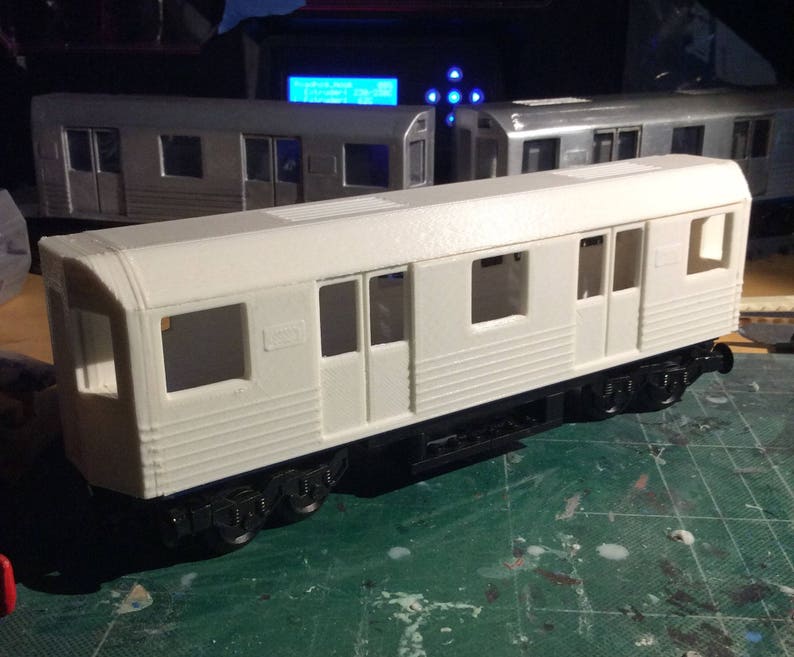 Unfinished Subway Shell for 28 Stud Lego Train Base - Etsy Denmark