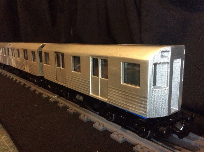 Finished Subway Shell for 28 Stud Lego Train Base - Etsy