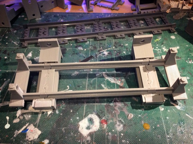 Display Brackets for Lego Train Track - Etsy
