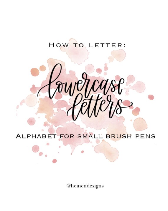 Fancy Letters Alphabet Lowercase