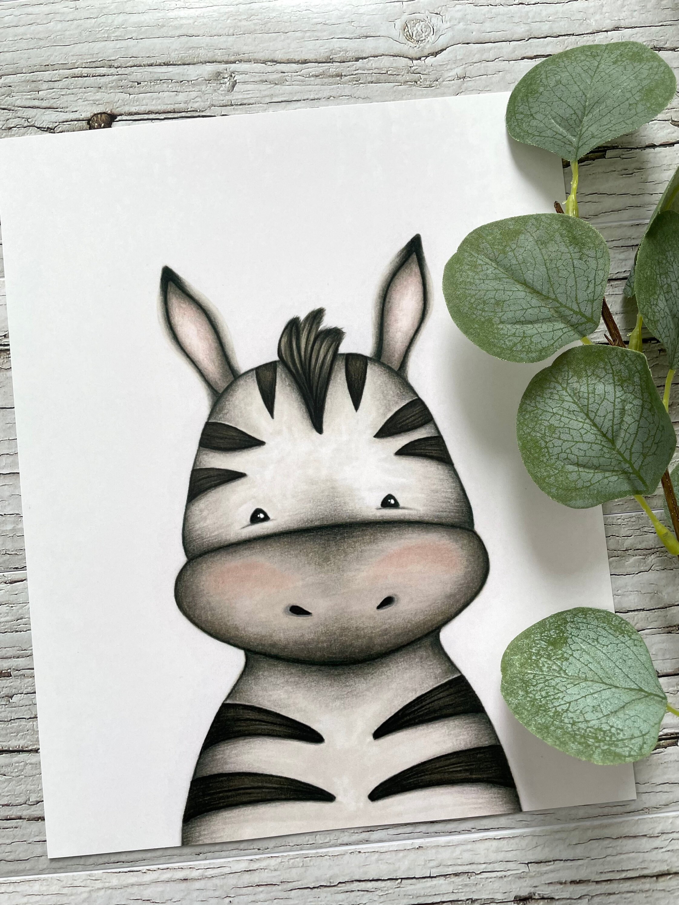 Cute Safari Animal Prints Cute Animal Prints Safari Jungle | Etsy