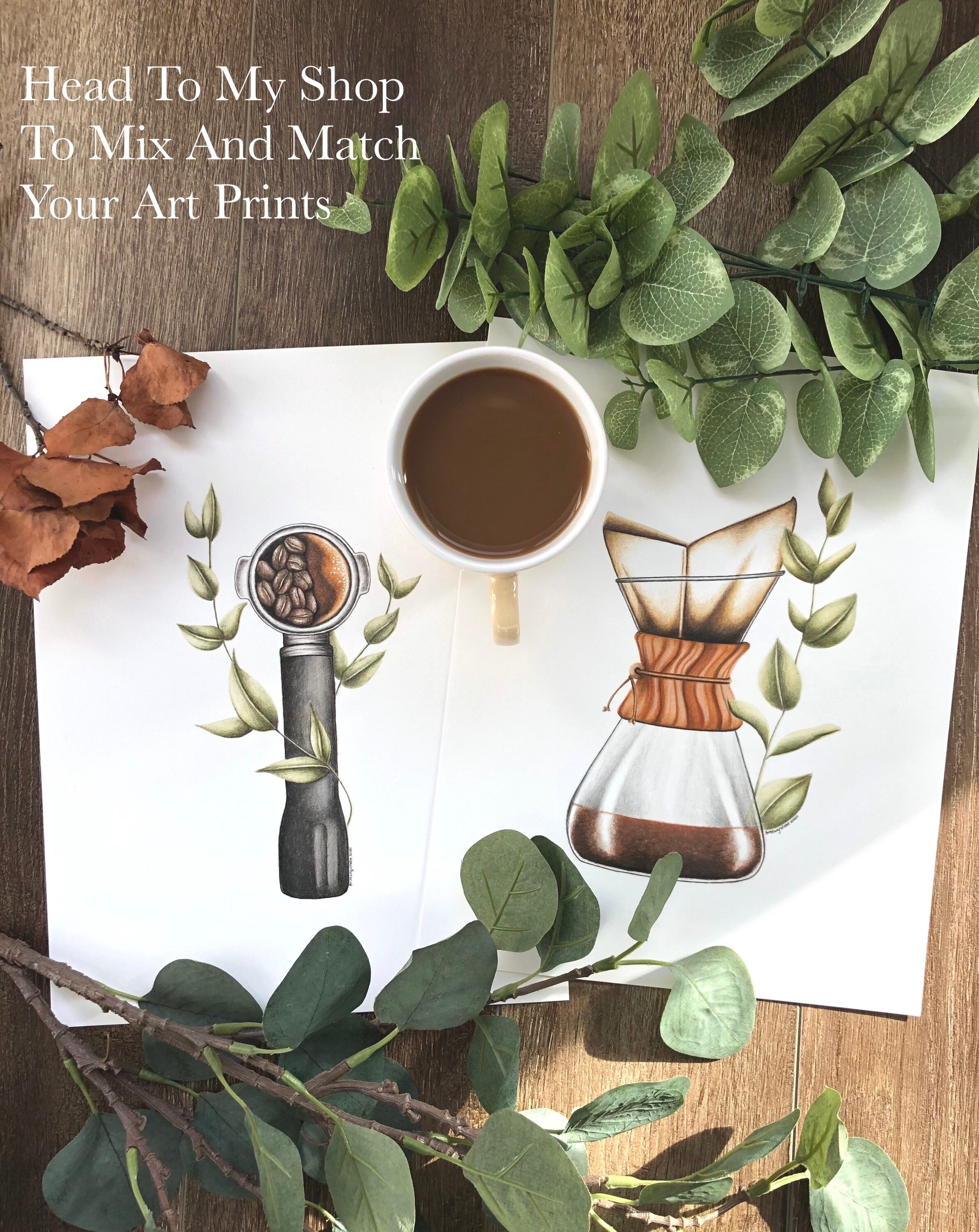 Coffee Art Coffee Print Coffee Art Print Coffee Prints - Etsy