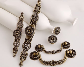 Vintage Style Dresser Knob Pull Drawer Knobs Pulls Handles - Etsy