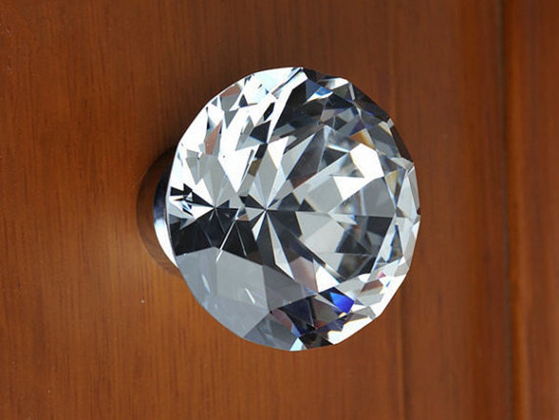 Crystal Knobs Glass Knobs Dresser Knobs Handles Pulls Drawer - Etsy