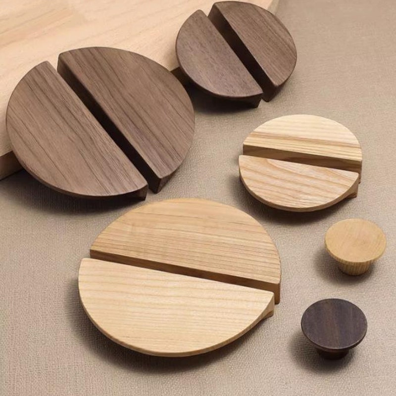 Wood Drawer Pulls - Etsy