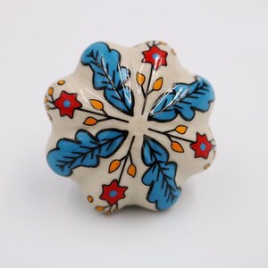 Ceramic Drawer Knobs Pull Handles Kitchen Cabinet Door Knobs Handles ...