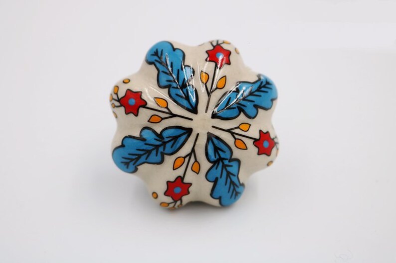 Ceramic Drawer Knobs Pull Handles Kitchen Cabinet Door Knobs - Etsy