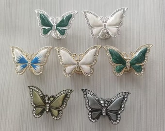 Butterfly Knobs Pulls Dresser Knobs Pulls Drawer Kitchen Cabinet Knobs Pulls Handles Antique ...