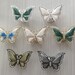 Butterfly Drawer Pulls Knobs Unique Cabinet Knobs Pulls Handles Dresser Knobs Pulls Gold Silver ...