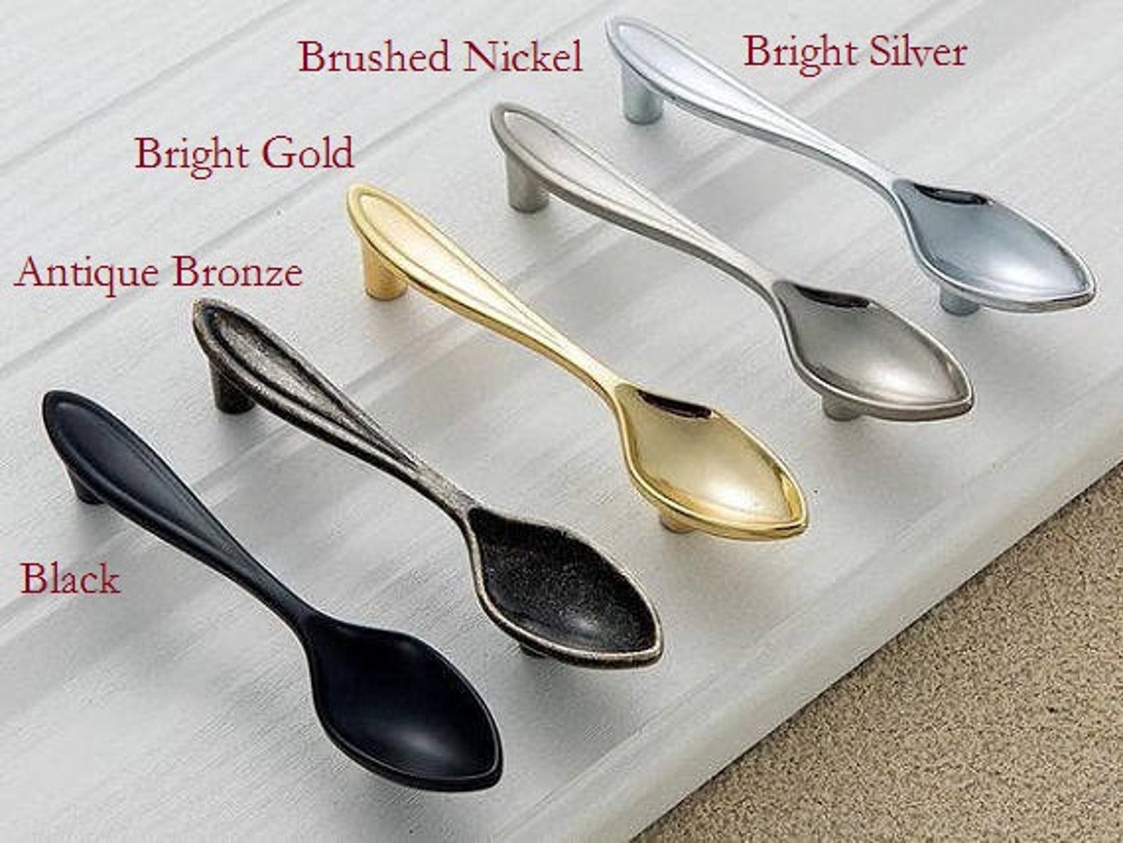 3'' Knife Fork Spoon Handles Kitchen Cabinet Door - Etsy