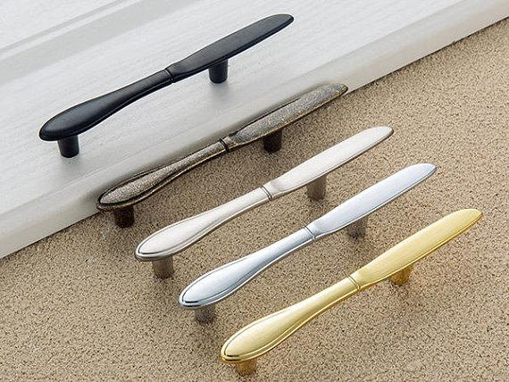 3'' Knife Fork Spoon Handles Kitchen Cabinet Door - Etsy