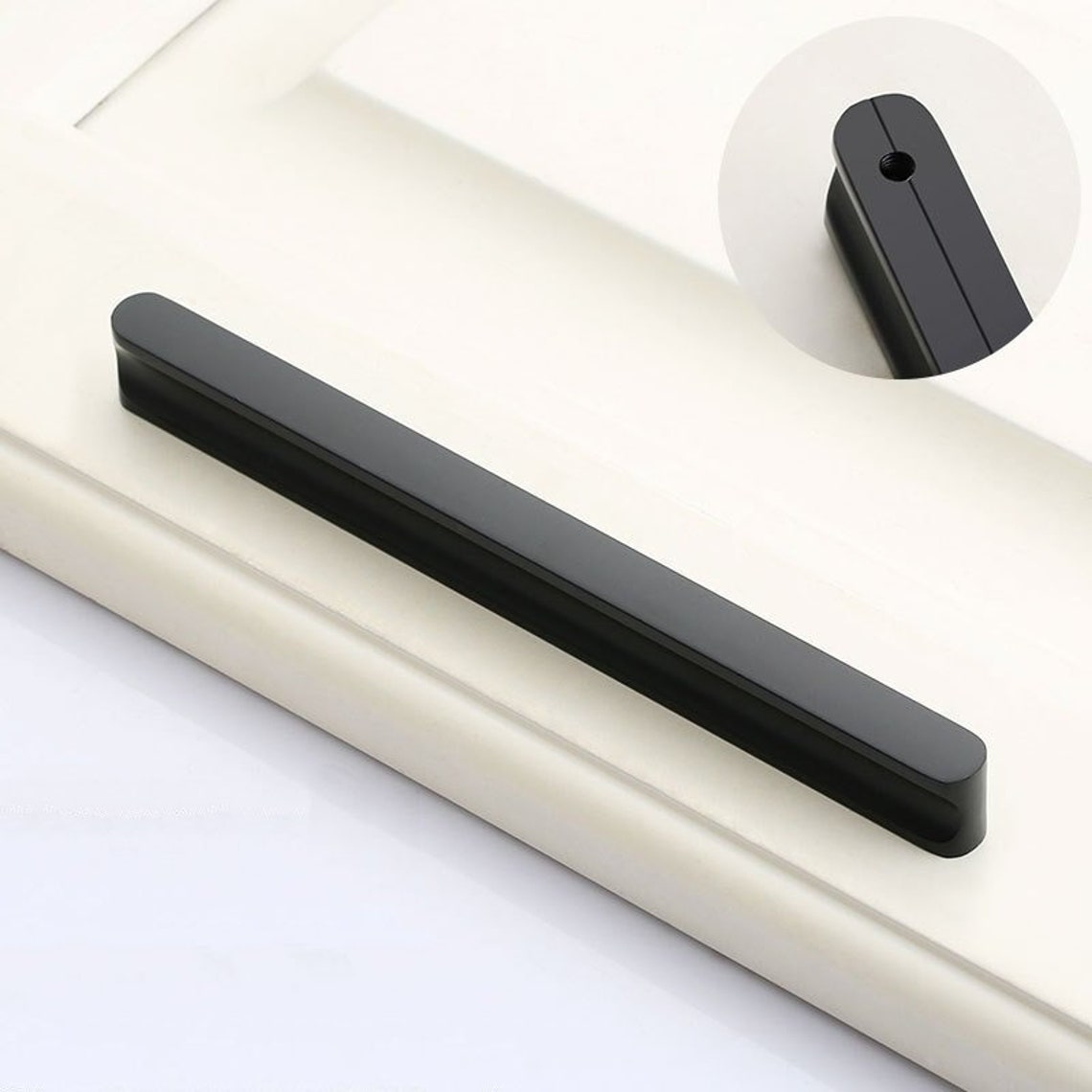 Brushed Brass Black Cabinet Door Wardrobe Extension Handle | Etsy Canada