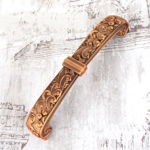 3.75 5 Drawer Pull Handles Carving Dresser Pulls Handle Coffee Brass ...