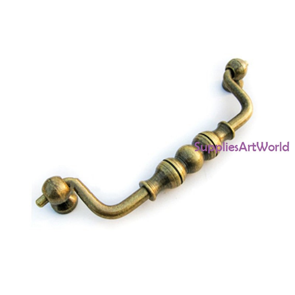 5 Drop Handles Pulls Drop Bail Swing Pulls Drawer Pull | Etsy