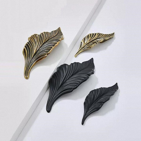 Leaf Drawer Pulls - Etsy