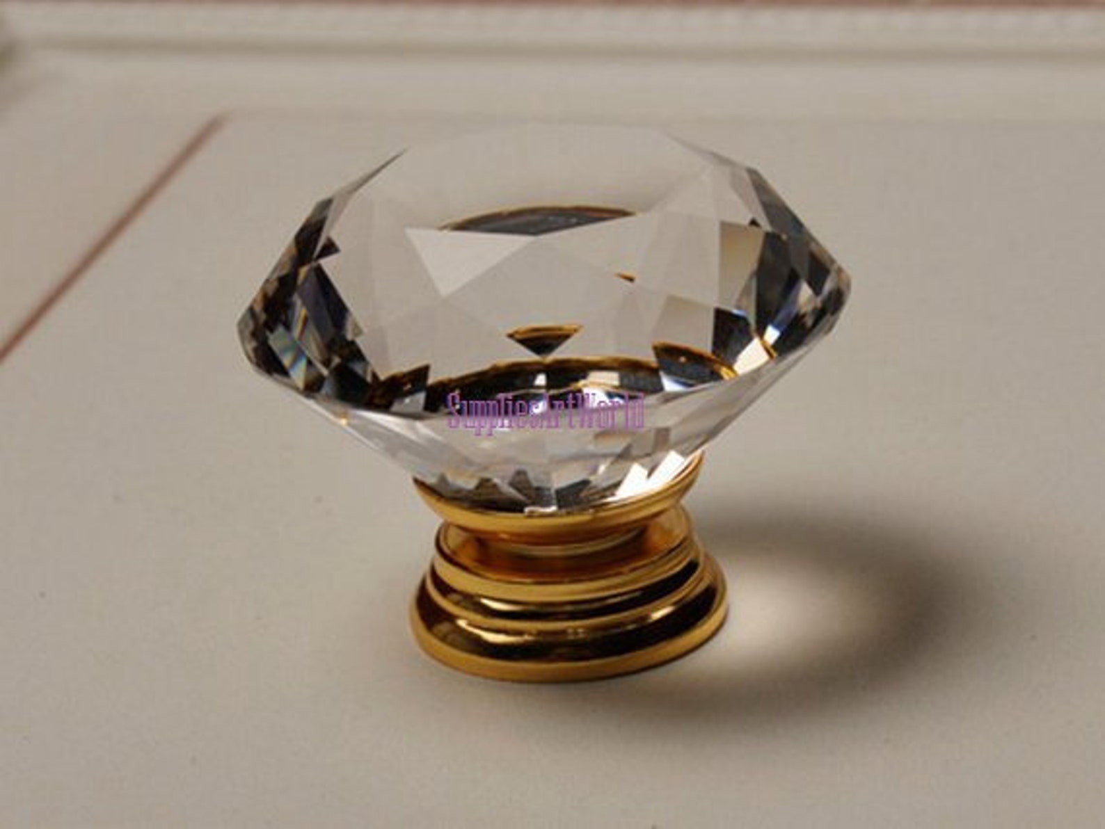 Glass Crystal Drawer Knobs Pulls Handles Dresser Pulls Knobs - Etsy