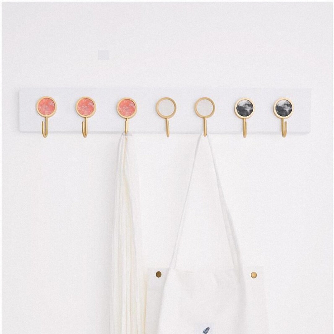 Brass Hooks Modern Hooks Coat Hooks Shell Wall Hooks Coat Hooks Hat Hooks Hanger Hardware Hooks