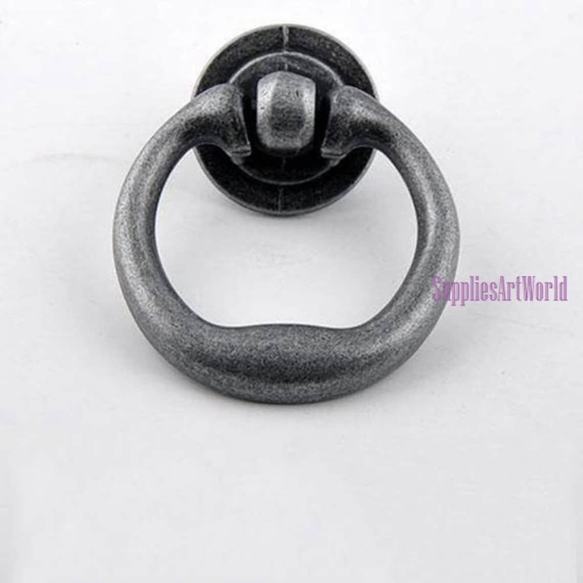 Drop Rings Pulls Knobs Drawer Pulls Handles Vintage Dresser - Etsy