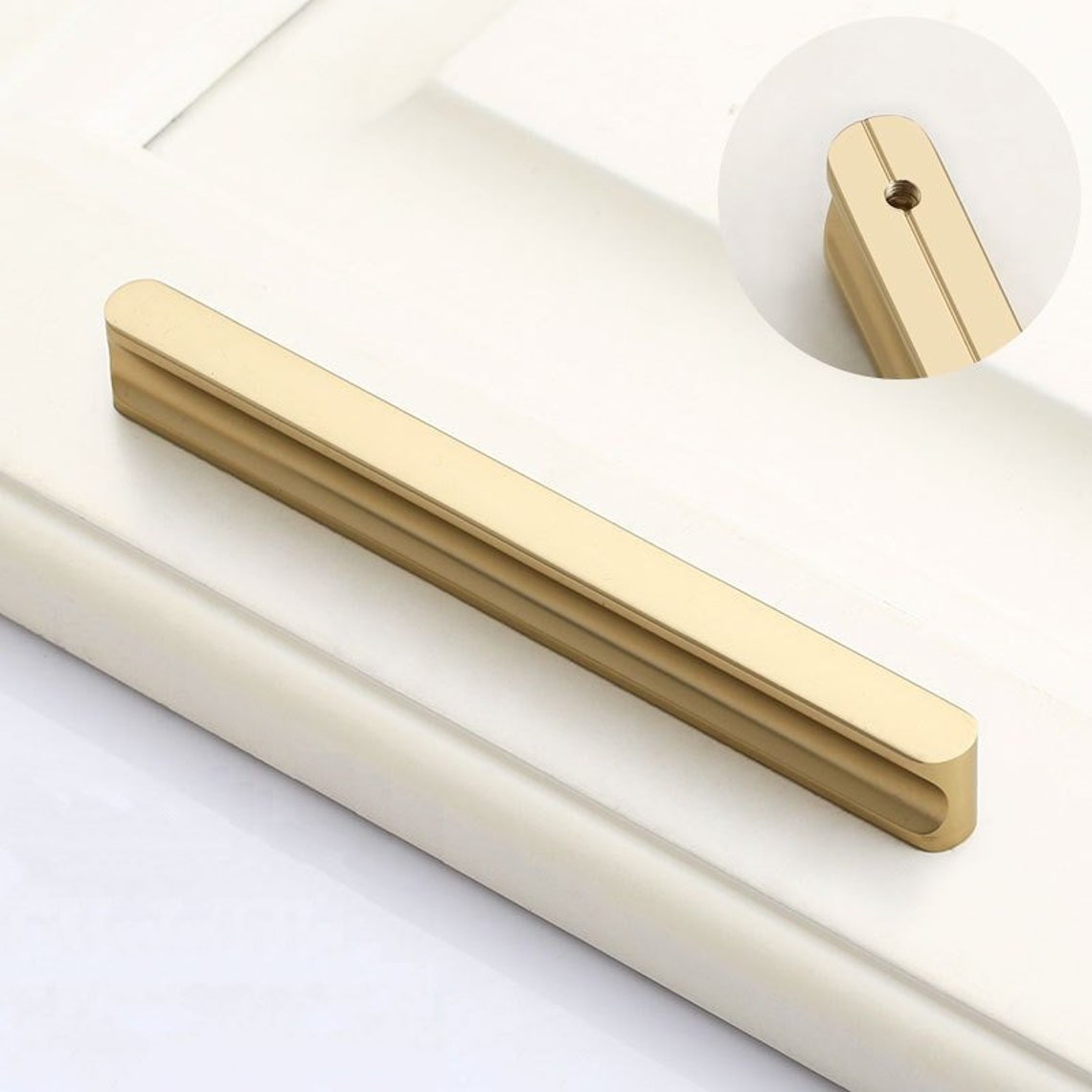 Brushed Brass Black Cabinet Door Wardrobe Extension Handle | Etsy Canada