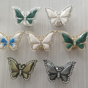 Butterfly Drawer Pulls Knobs Unique Cabinet Knobs Pulls Handles Dresser Knobs Pulls Gold Silver ...