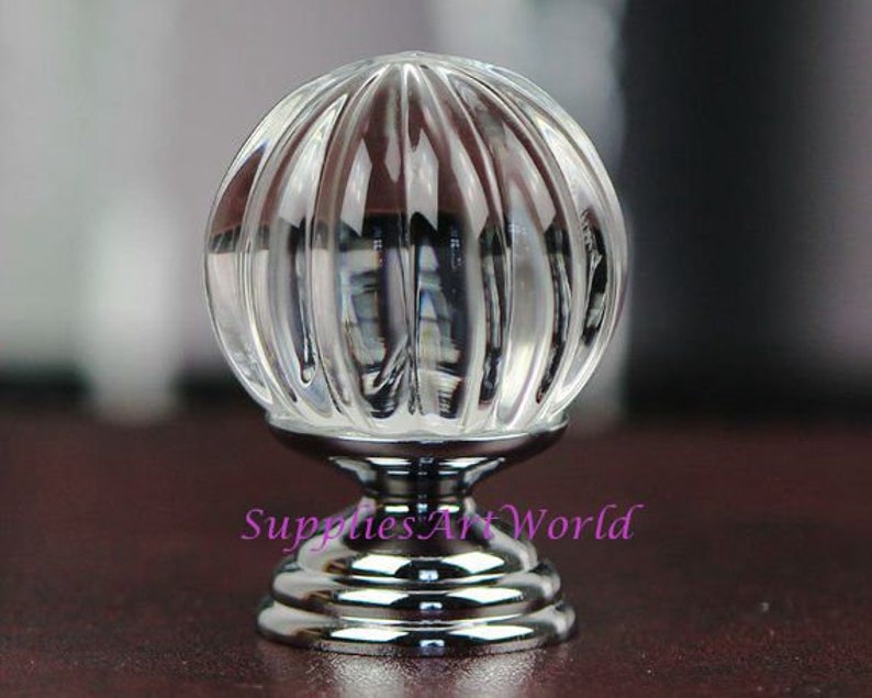 Crystal Knobs Handles Glass Drawer Knobs Pulls Handles Kitchen - Etsy