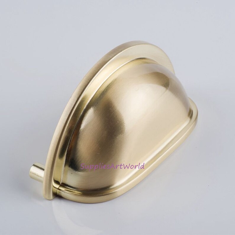 3 Cup Shell Drawer Pulls Handles Knob Dresser Knobs | Etsy