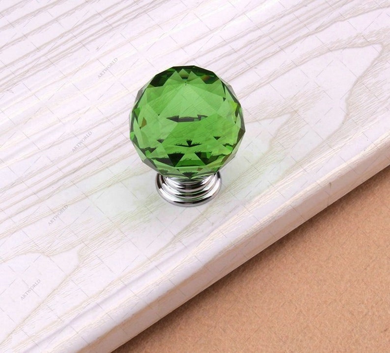 Glass Dresser Knobs Handles Crystal Drawer Knobs Pulls Handles - Etsy