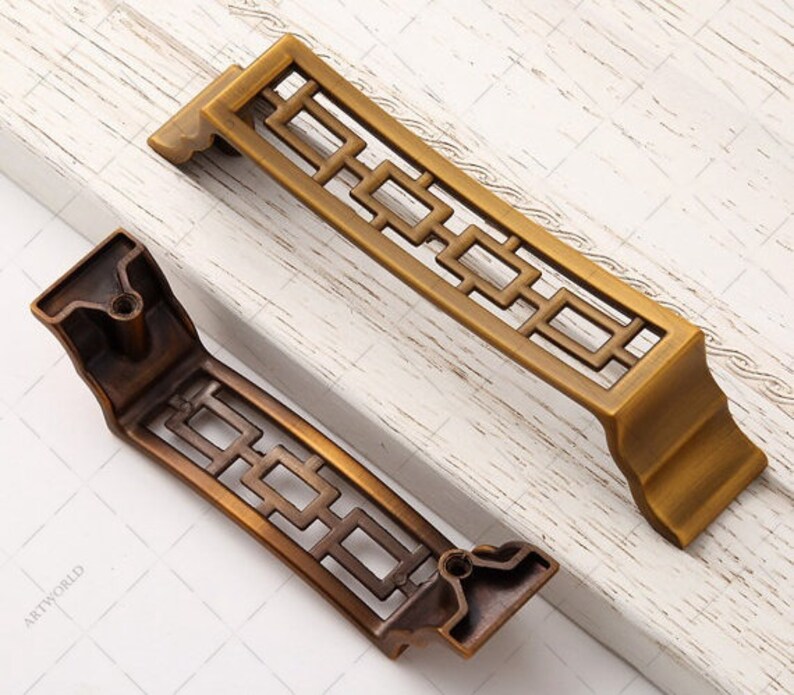 3.75 5 Vintage Drawer Pulls Handles Cabinet Door - Etsy