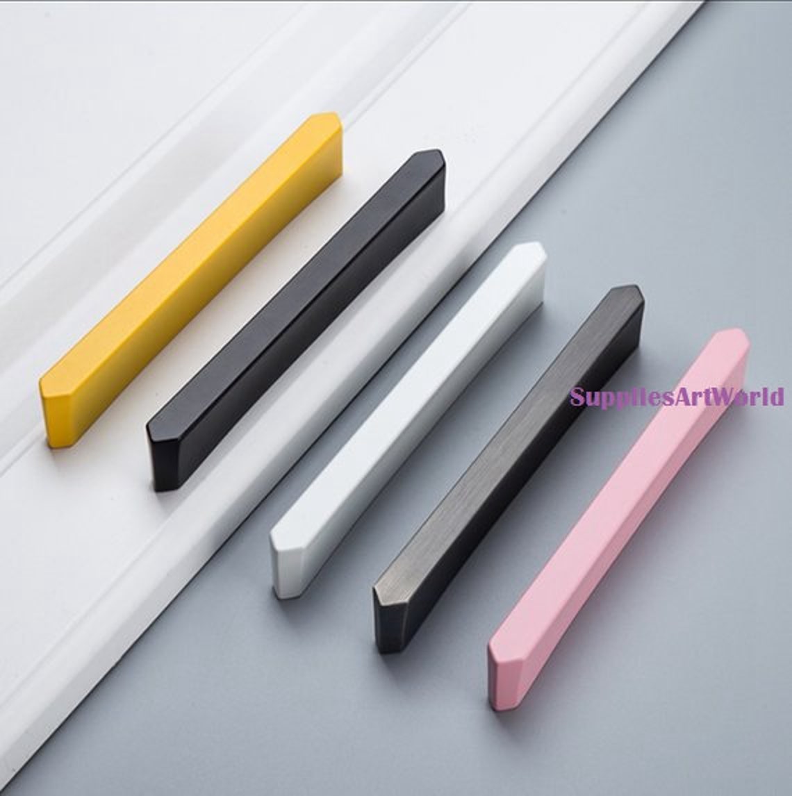 2.5 5 Colorful Drawer Pulls Handles Cabinet Door | Etsy