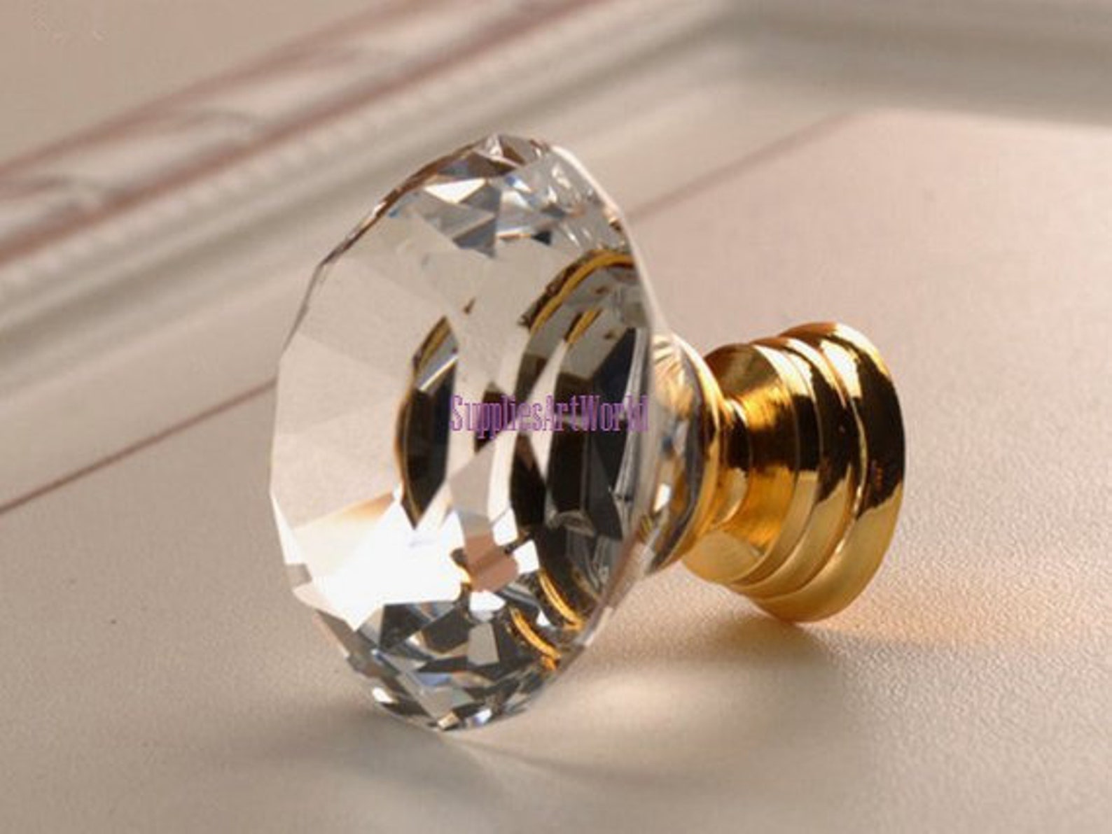 Glass Crystal Drawer Knobs Pulls Handles Dresser Pulls Knobs - Etsy