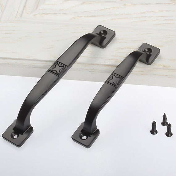 4.5 5.75 Black Drawer Handles Pulls Cabinet Pulls - Etsy