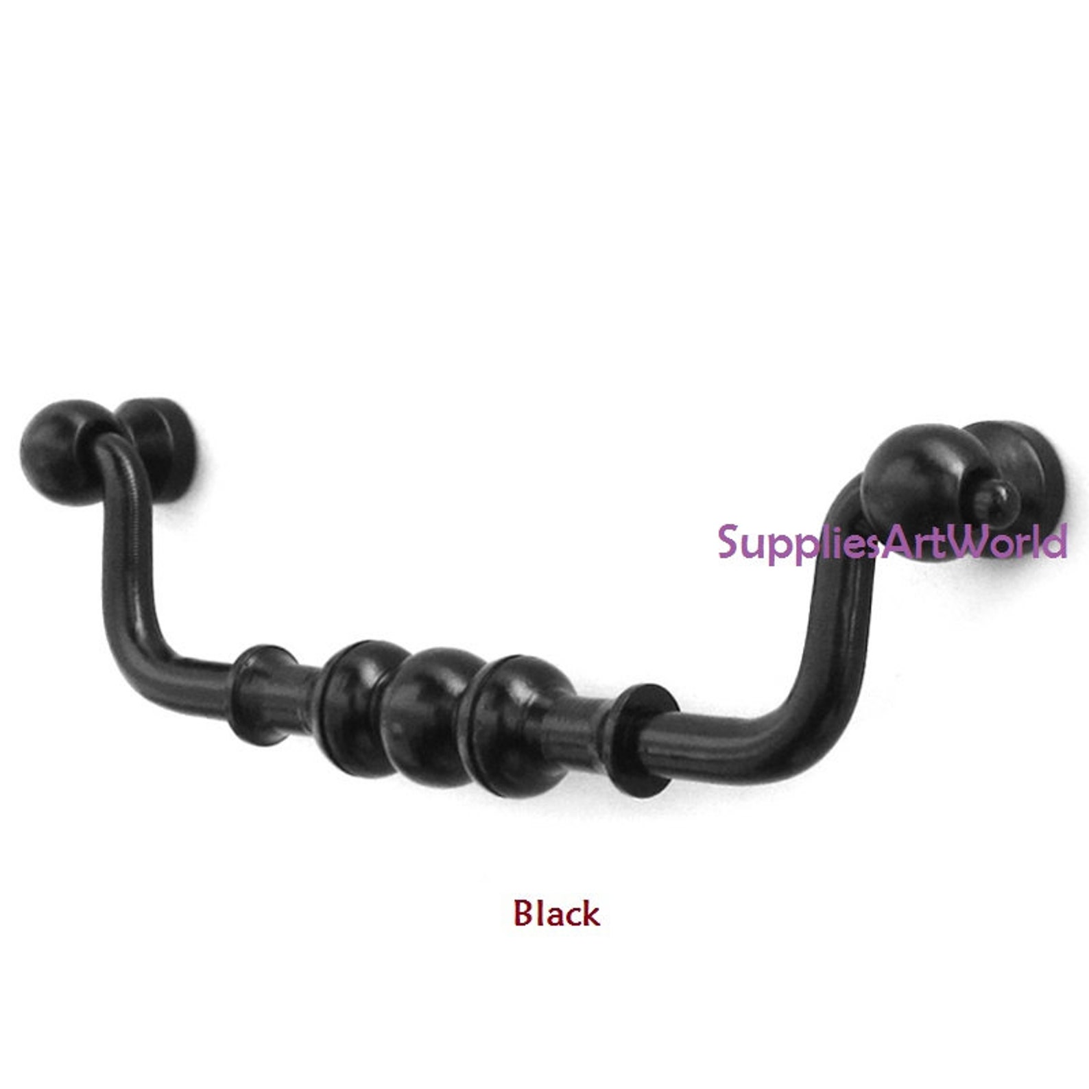 5 Drop Handles Pulls Drop Bail Swing Pulls Drawer Pull | Etsy