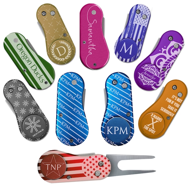 Personalized Divot Tool and Ball Marker - Etsy