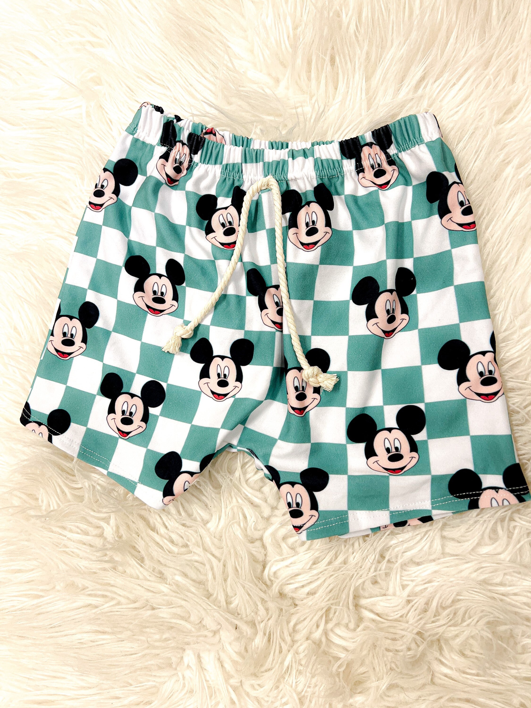 Checker Boy Mouse Print / Vintage Bell Bottoms / Bummies / Lounge Set ...