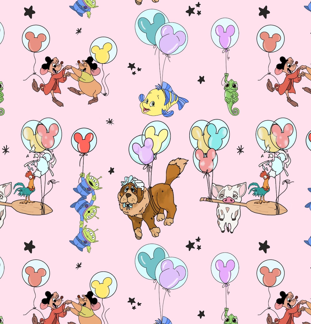 Sidekicks and Balloons Print / Vintage Bell Bottoms / Bummies / Lounge ...