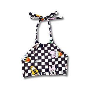 Fab Checker Character Print / Vintage Bell Bottoms / Bummies / Lounge ...