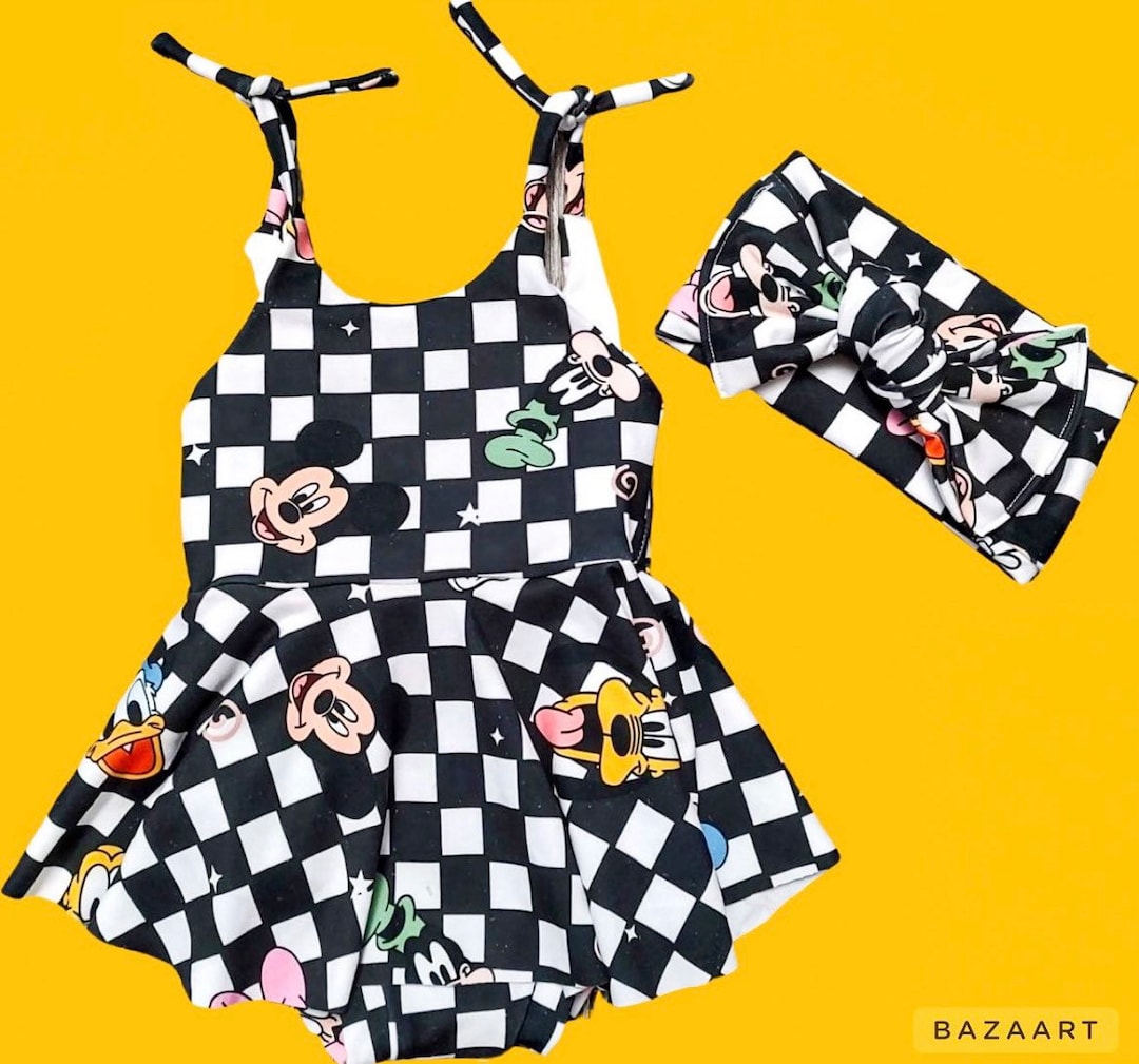 Fab Checker Character Print / Vintage Bell Bottoms / Bummies / Lounge ...