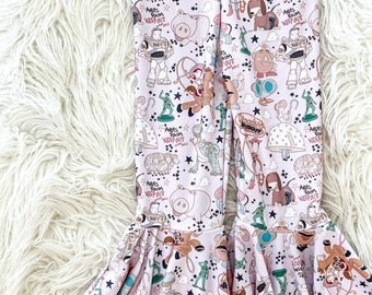 Checker Boy Mouse Print / Vintage Bell Bottoms / Bummies / Lounge Set ...