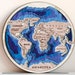 6 Layer 3D Map of the World, Multi -layer Panel,laser Cut File. 3D Wood ...