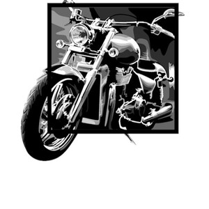Multilayer Panel Motorcycle, Layered Art, Modern Decor Laser Cut Files ...