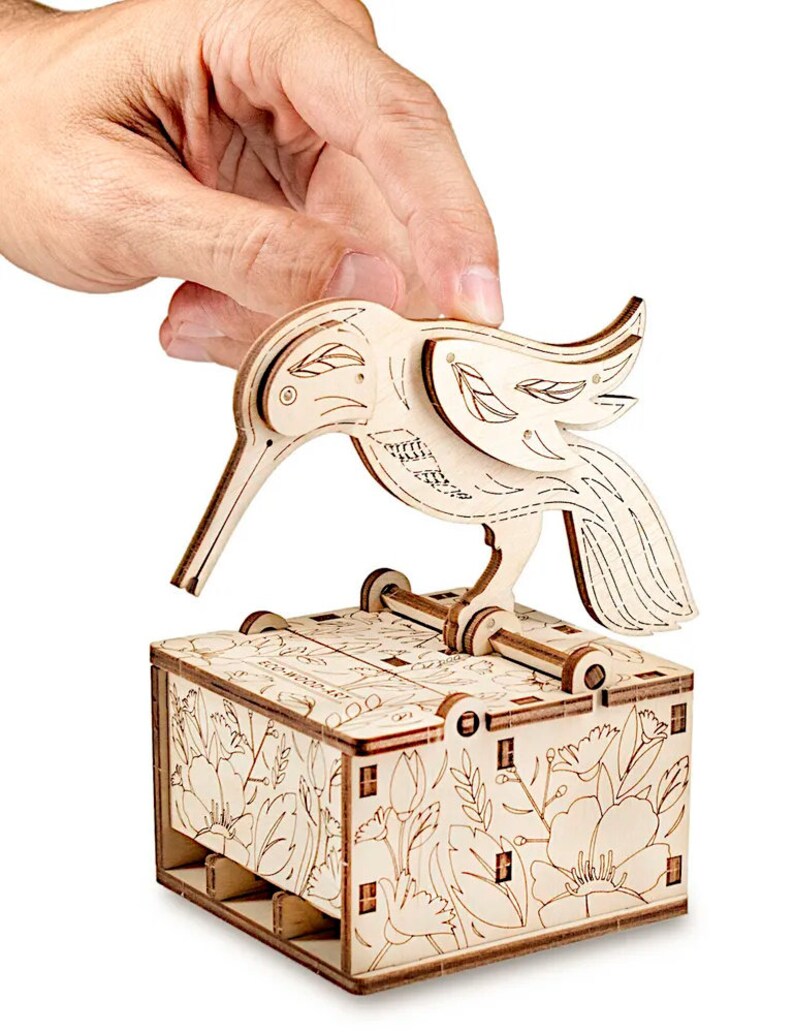 Bird Toothpick Dispenser Laser Cut Files ,self Assembly Constructors ...