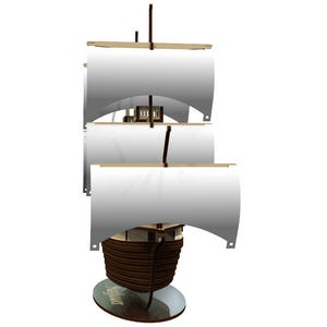 Ship Boat "mayflower"- SVG Laser Cut File,laser Cut Wooden Sailboat ...