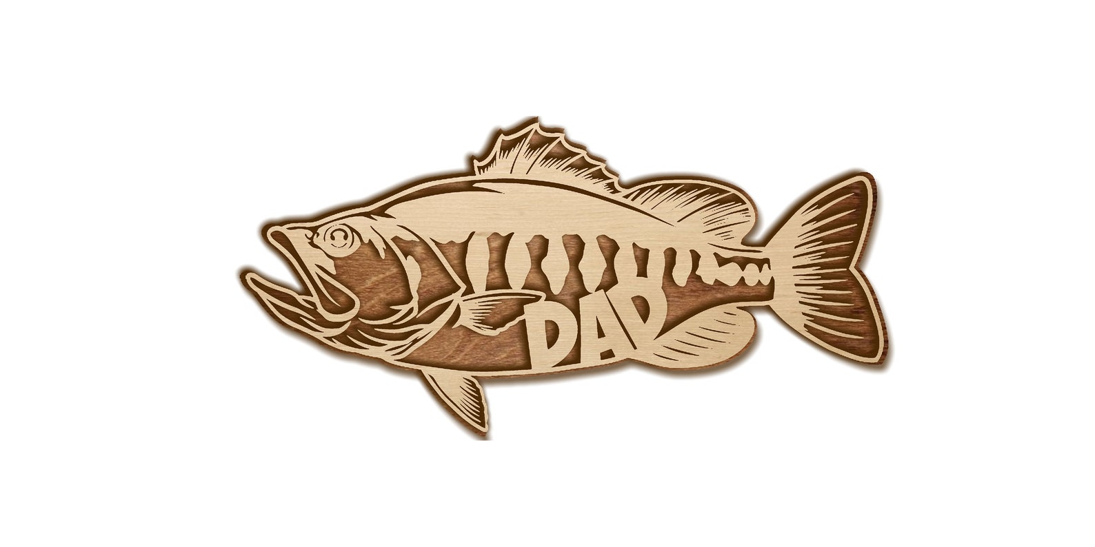 Bass Father's Day Sign, Dad Laser Cut,grandpa Sign, Uncle-papa- for ...