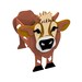 Cow Planter Pattern, Cow Wood Planter, DIY Garden Ornament Flower Pot ...