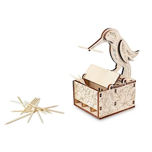 Bird Toothpick Dispenser Laser Cut Files ,self Assembly Constructors ...